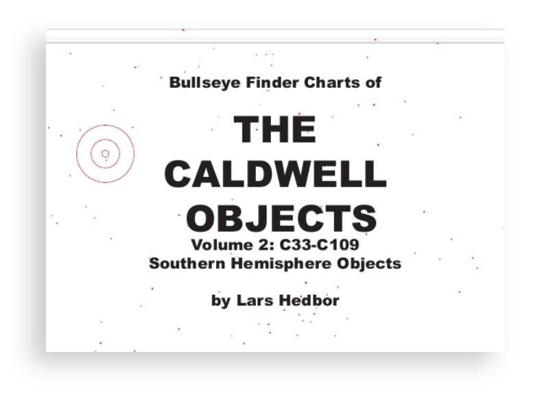 Bullseye Finder Charts | Caldwell Objects Volume 2: C33-C109 – Cloud ...